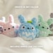 2 in 1 PDF Totoro Swing Crochet Pattern, Ghibli Car Hanger, Single ...