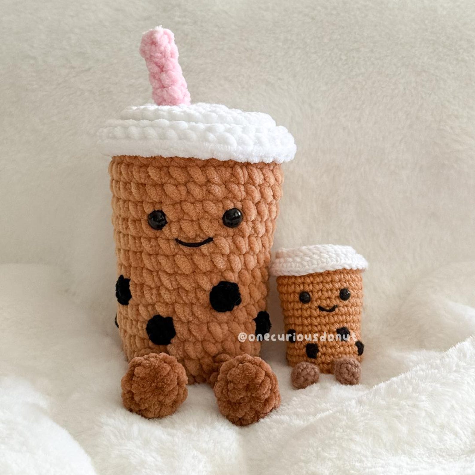 Bubble Tea Crochet Pattern, PDF, Boba Tea, Amigurumi, Milk Tea - Etsy