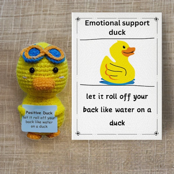 Crochet Duck Support - Etsy