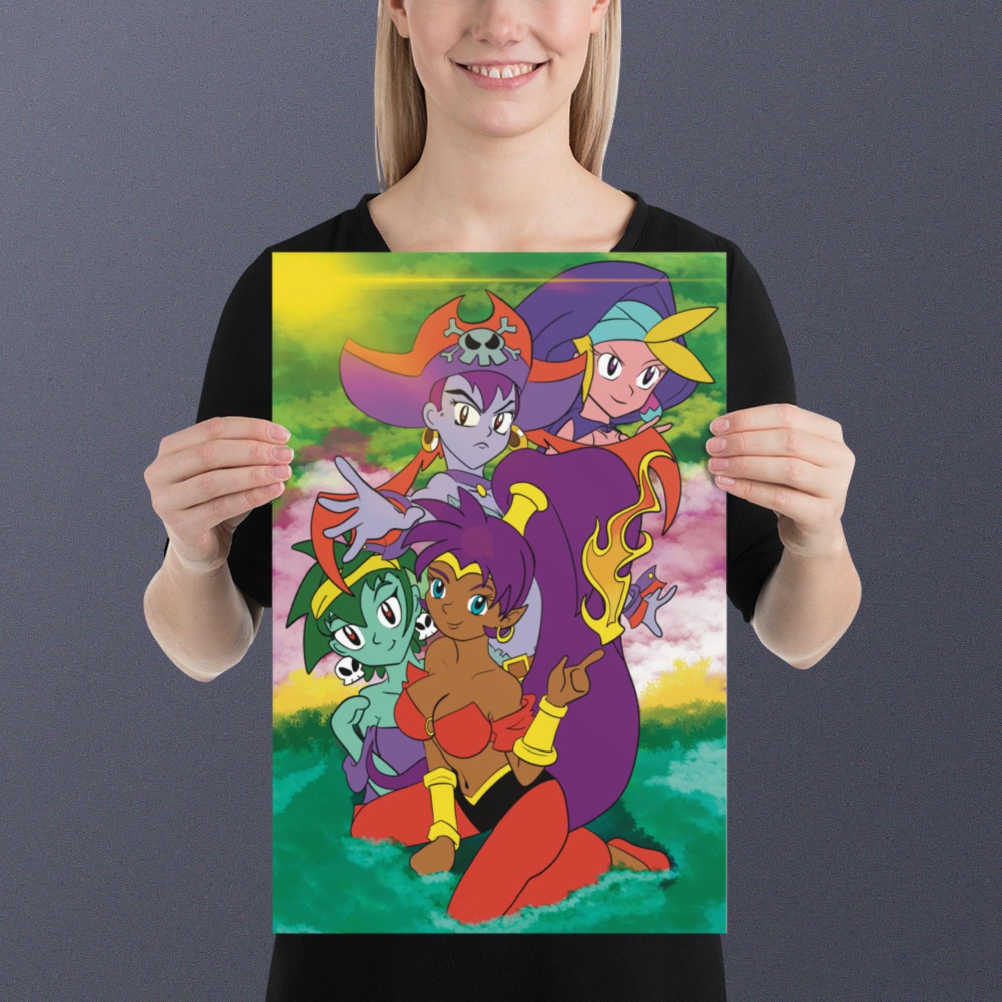 Shantae And The Pirates Curse Etsy
