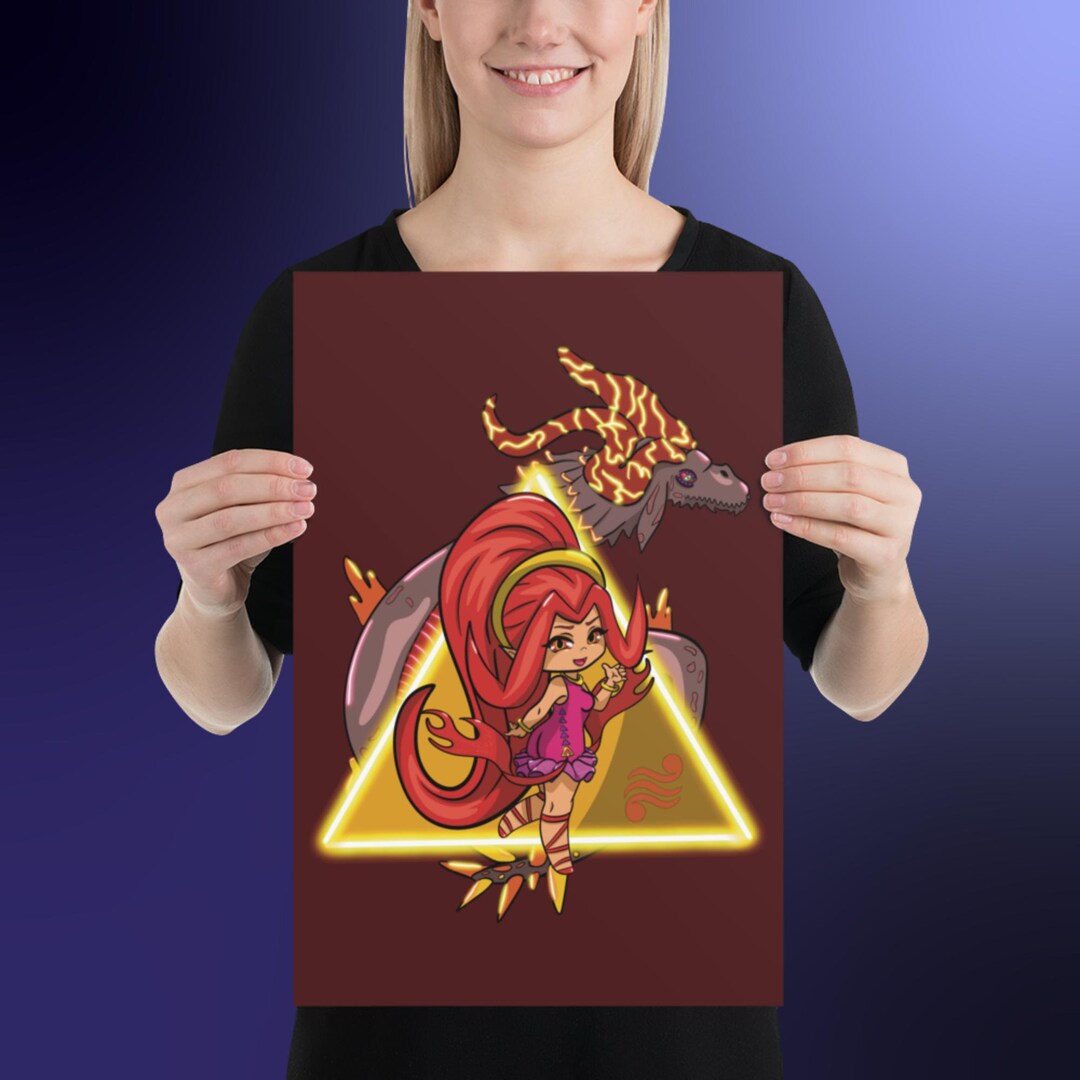 Din and Dinraal Poster - Etsy