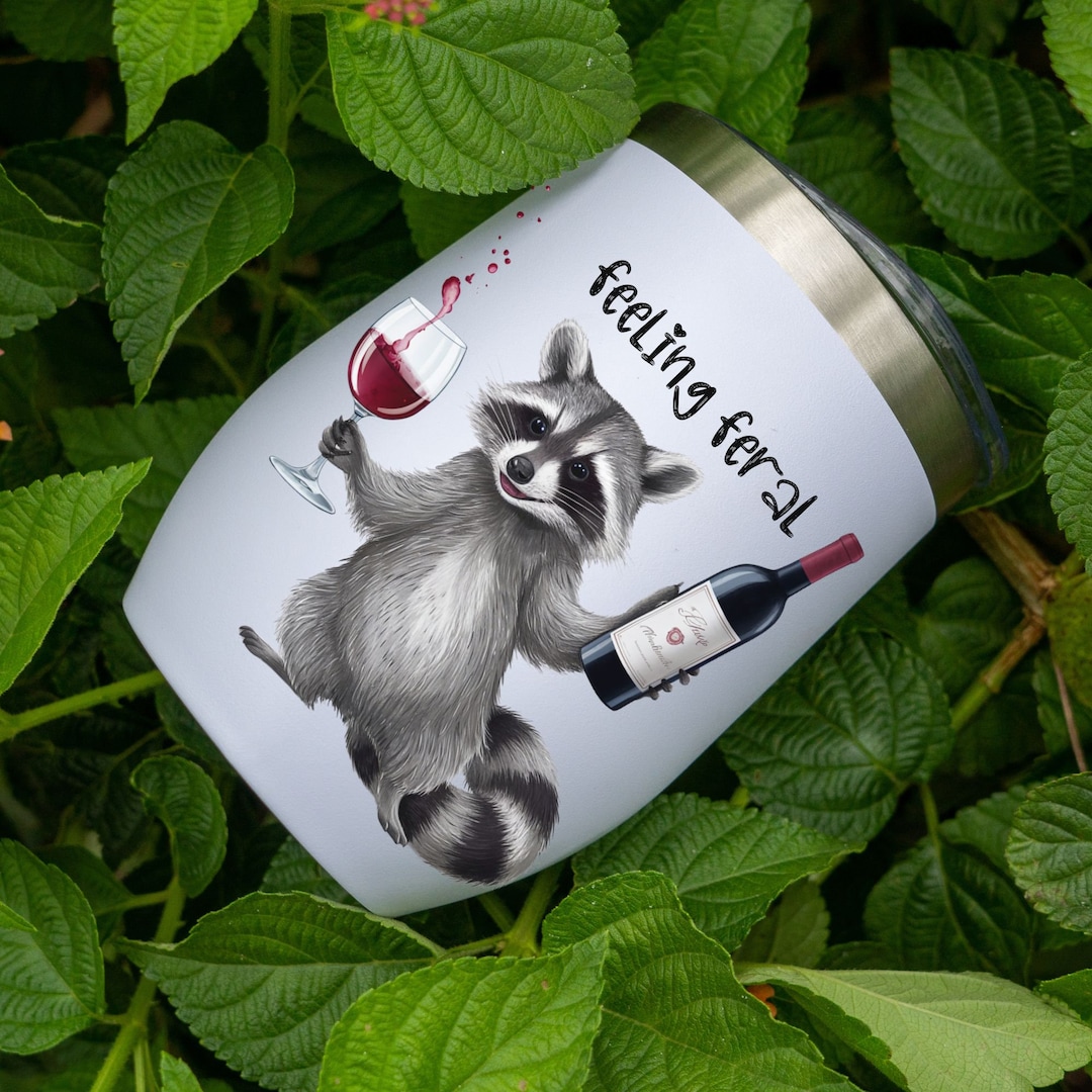 Wine Lover Raccoon, Sublimation Design, Png, Raccoon , Funny Shirt ...