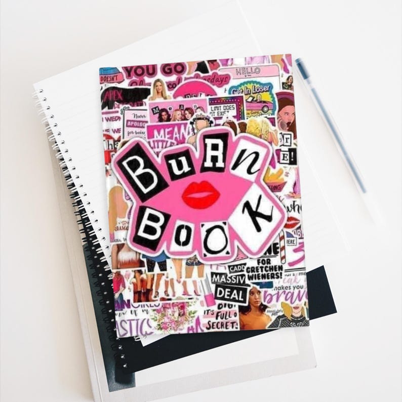 Burn Book Journal - Etsy