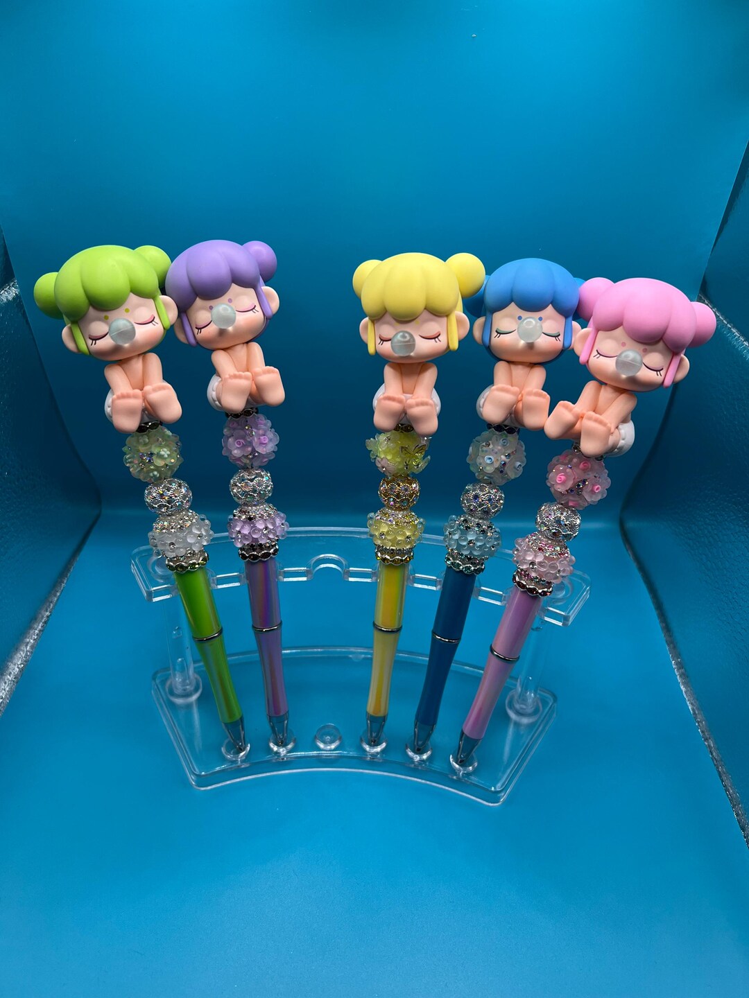Baby Character Pens, Collectible Fun Gift - Etsy