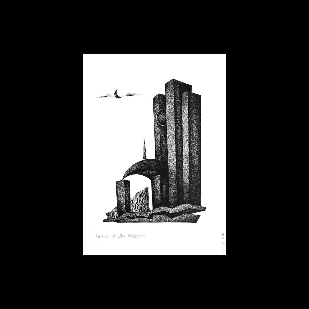 Kanûnî Sultan Süleyman suleiman the Magnificent Graphic - Etsy