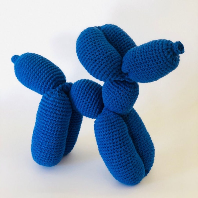 Crochet Pattern: Balloon Dog, Amigurumi Animal, Cute Poodle, and ...