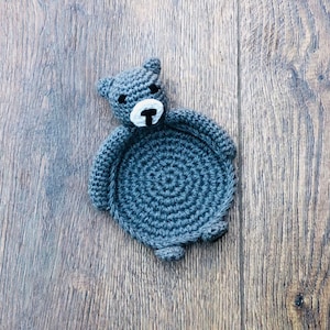 Coaster Crochet Pattern, Cute Bear Design, Home Decor and Gift Ideas ...