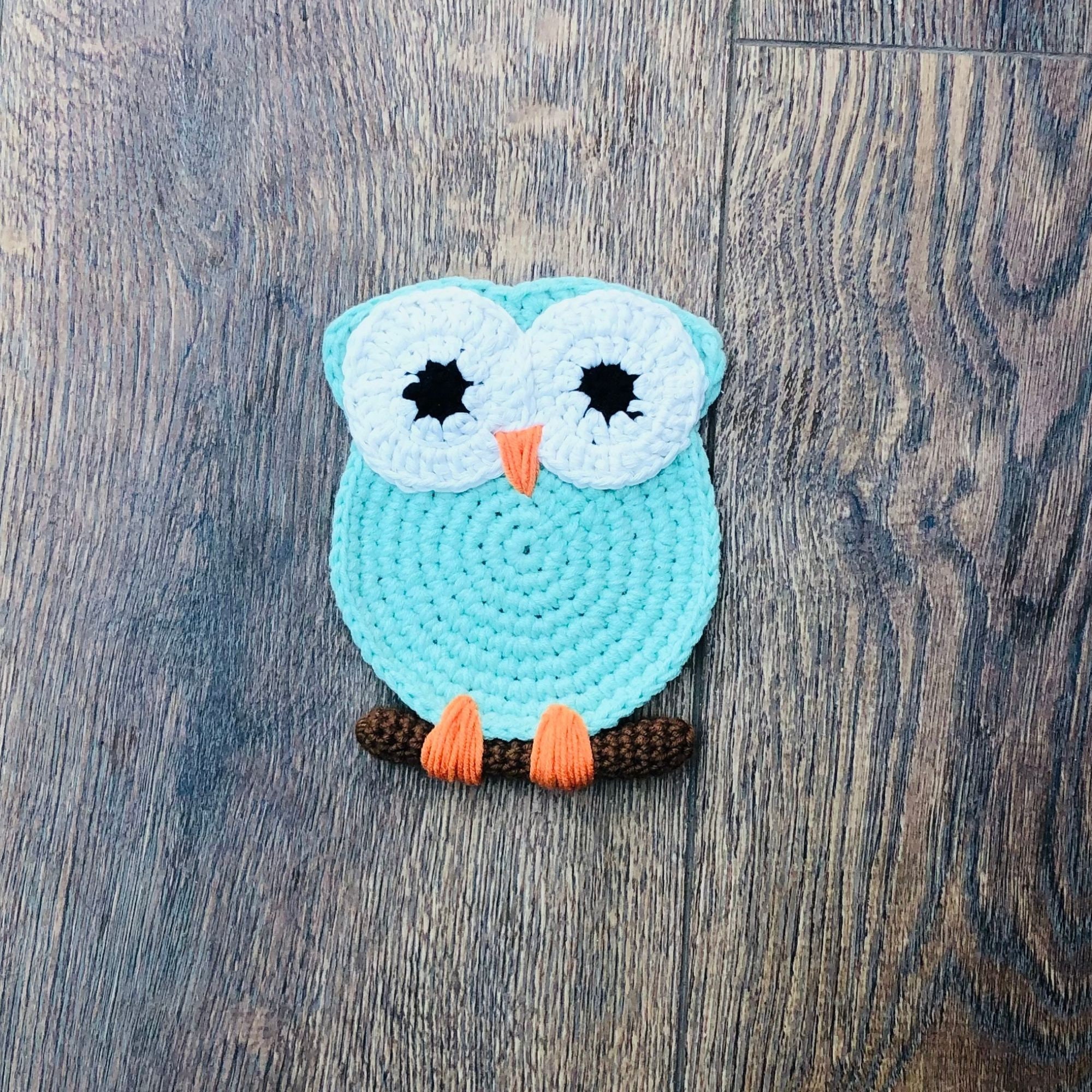 Coaster Crochet Pattern, Cute Owl Design, Home Decor and Gift Ideas ...