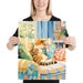 Lovely Tabby Cat Poster of Brown Tabby Cat Wall Art of Cat Gifts for ...