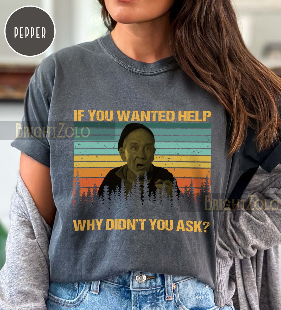 Mickey Goldmill If You Wanted Help Why Didnt You Ask Sunset - Etsy