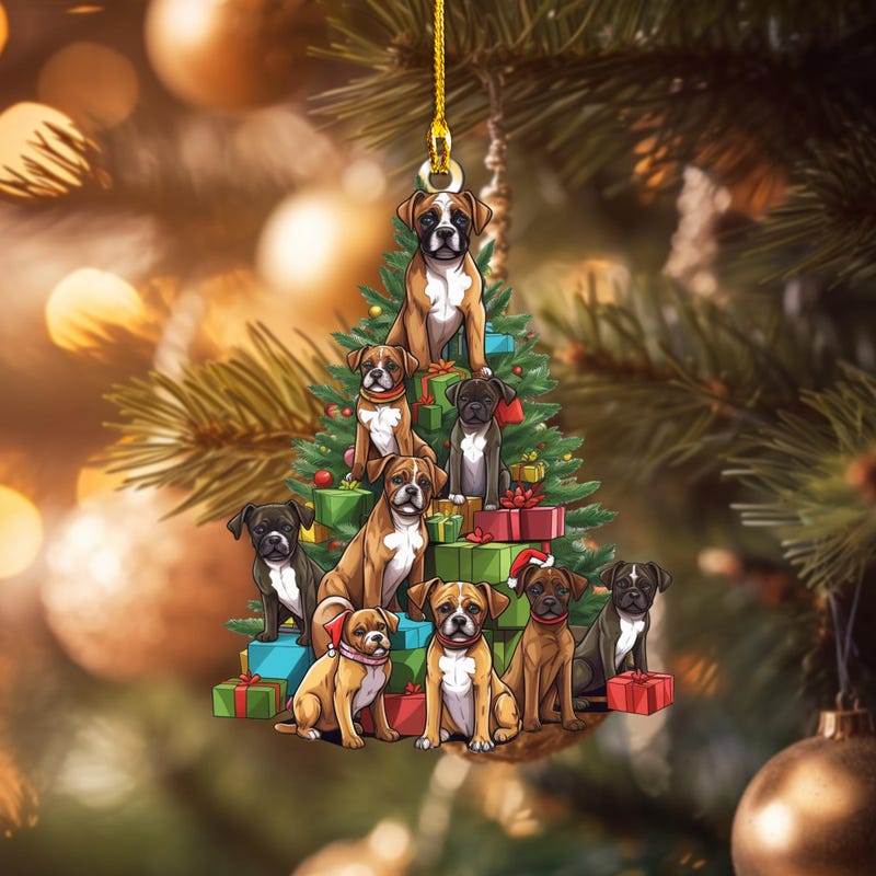 Dog Christmas Tree - Etsy