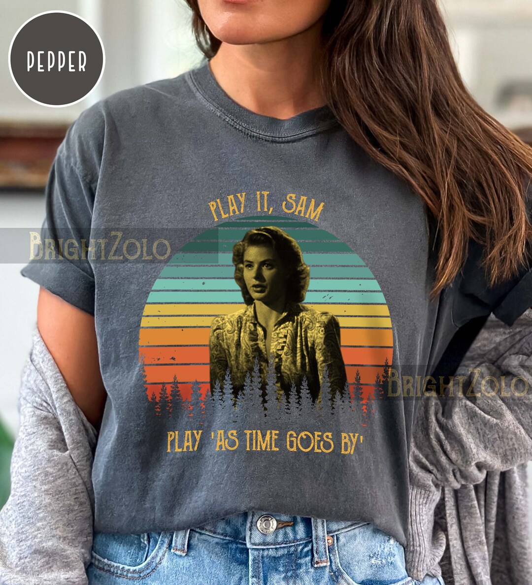 Ilsa Laszlo play It Sam. Play 'as Time Goes - Etsy