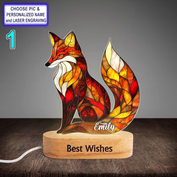 Fox Lamp - Etsy
