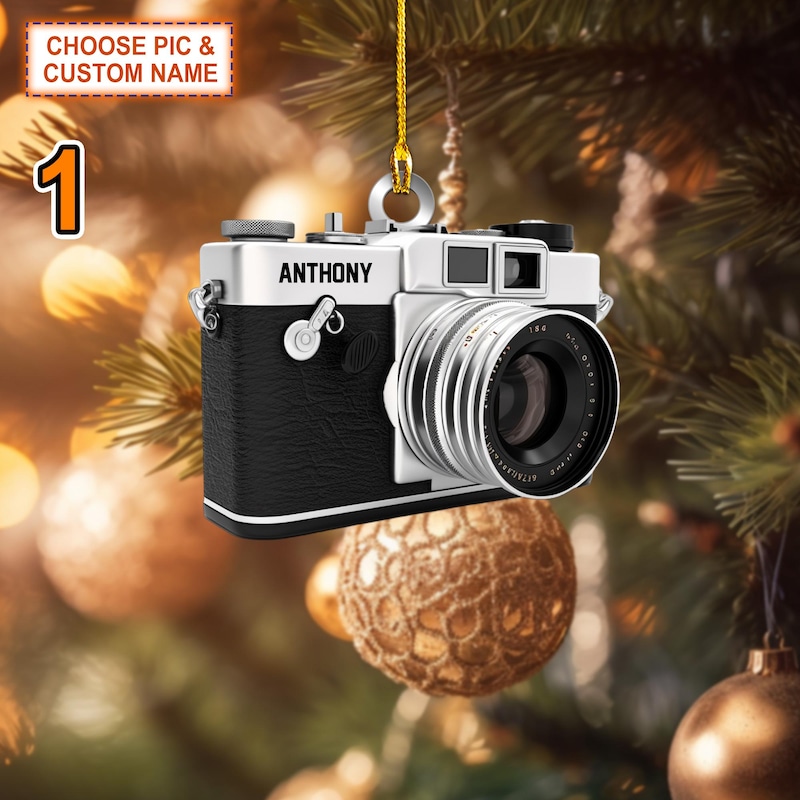 Camera Ornament - Etsy