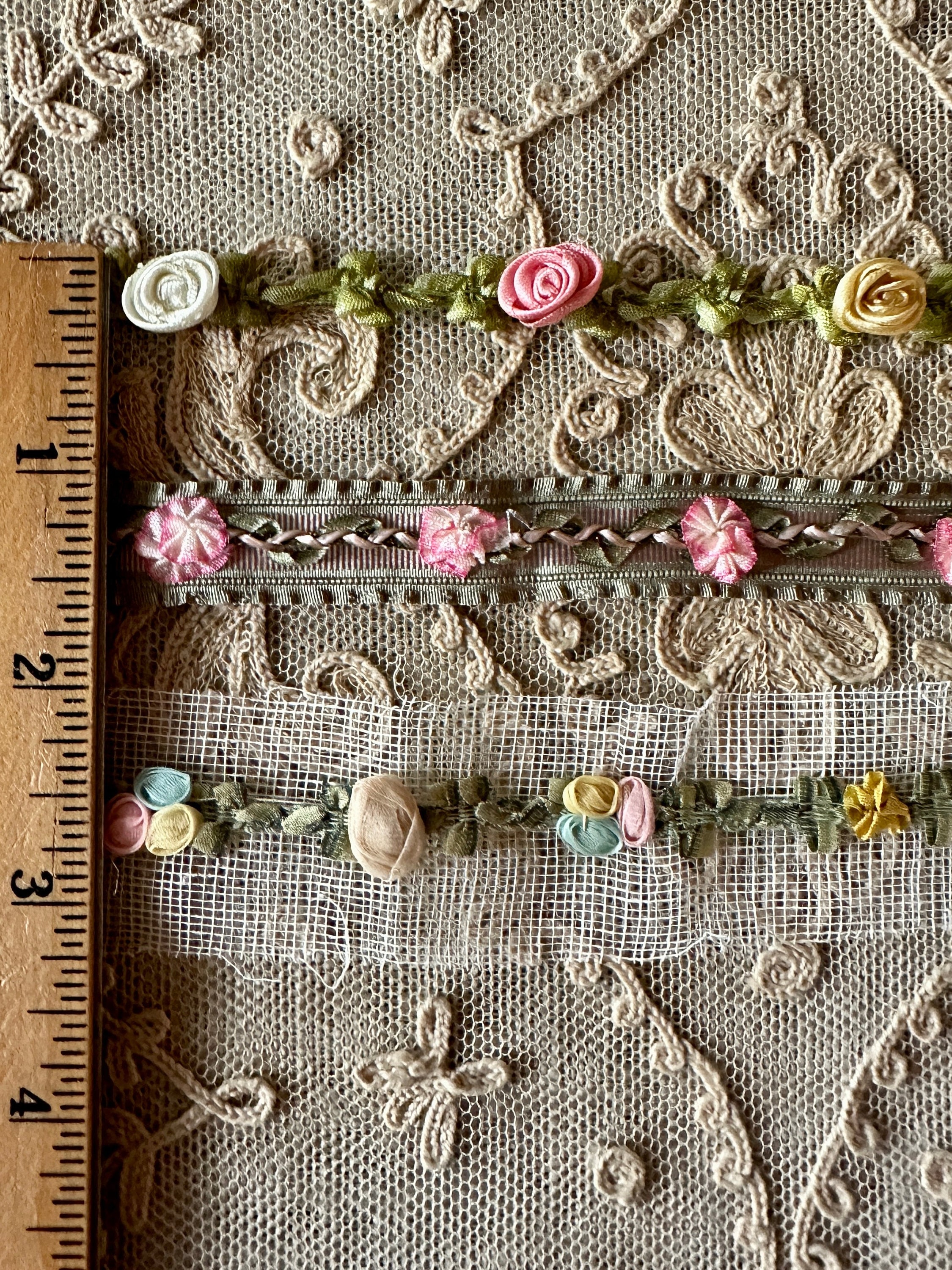 Antique French Hand Made Rococo Trim Three Different - Etsy
