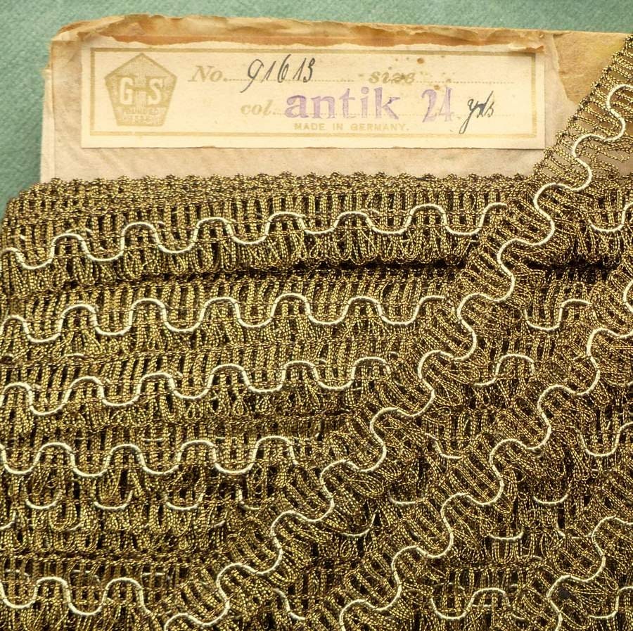 Antique Metal Fringe Trim - Etsy
