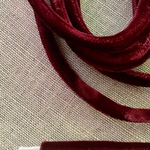 Vintage Velvet Cord Two Different Colors - Etsy
