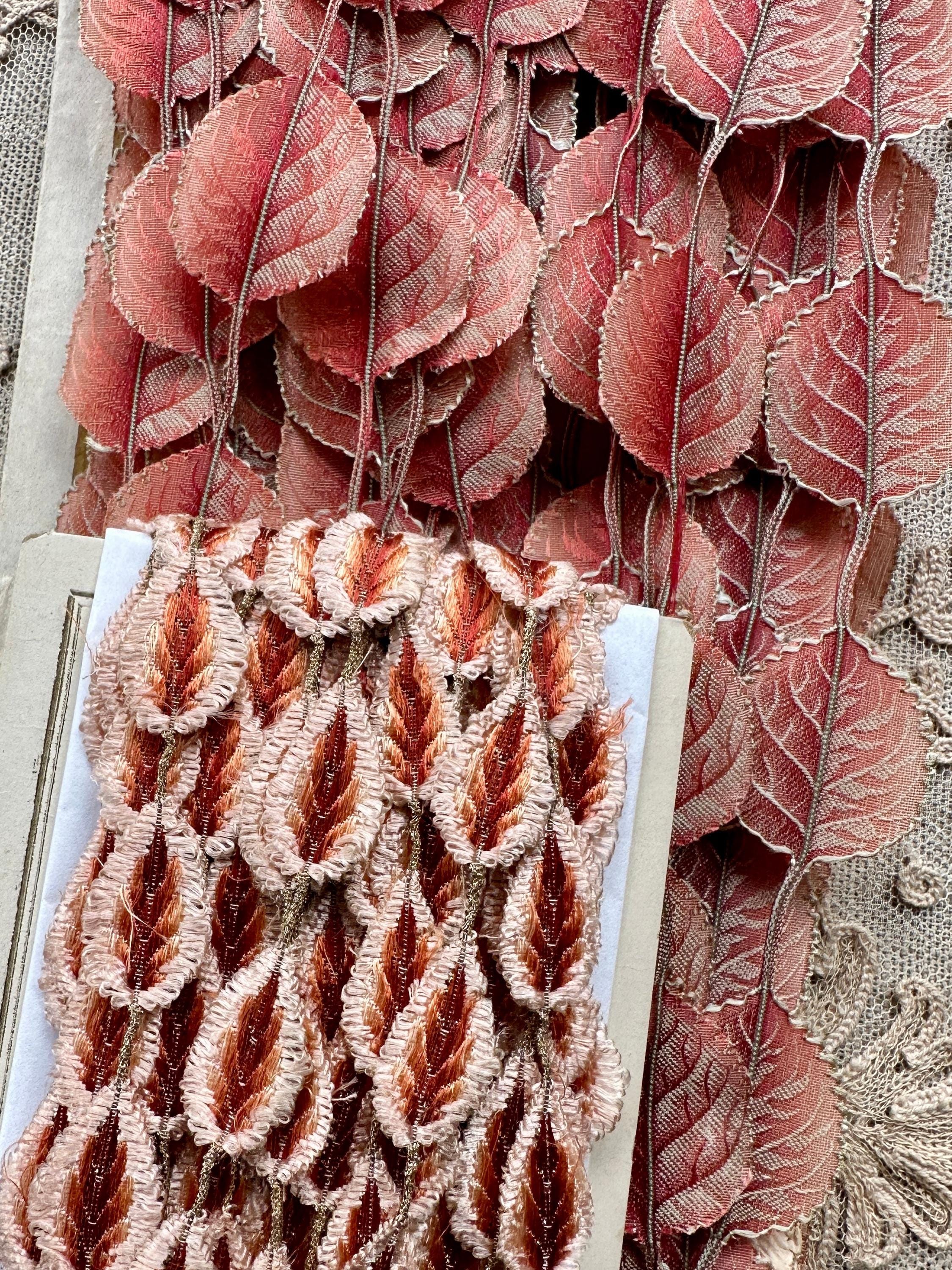 Antique Woven Leaves - Etsy