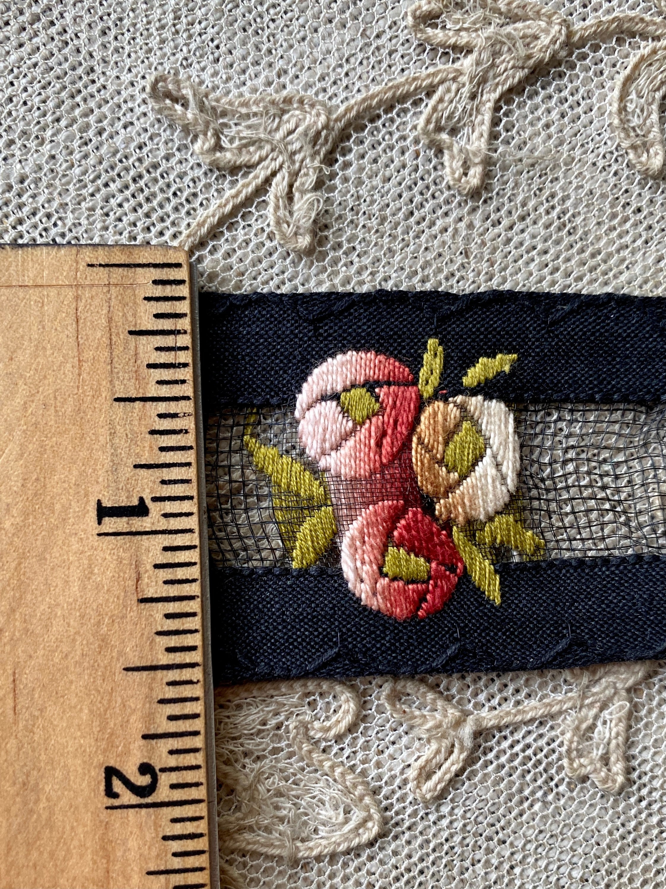 Vintage Arts & Crafts Ombre Roses Trim - Etsy