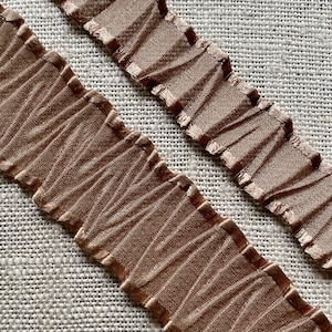 Mokuba Pleated Organdy Ribbon With Satin Edges - Etsy