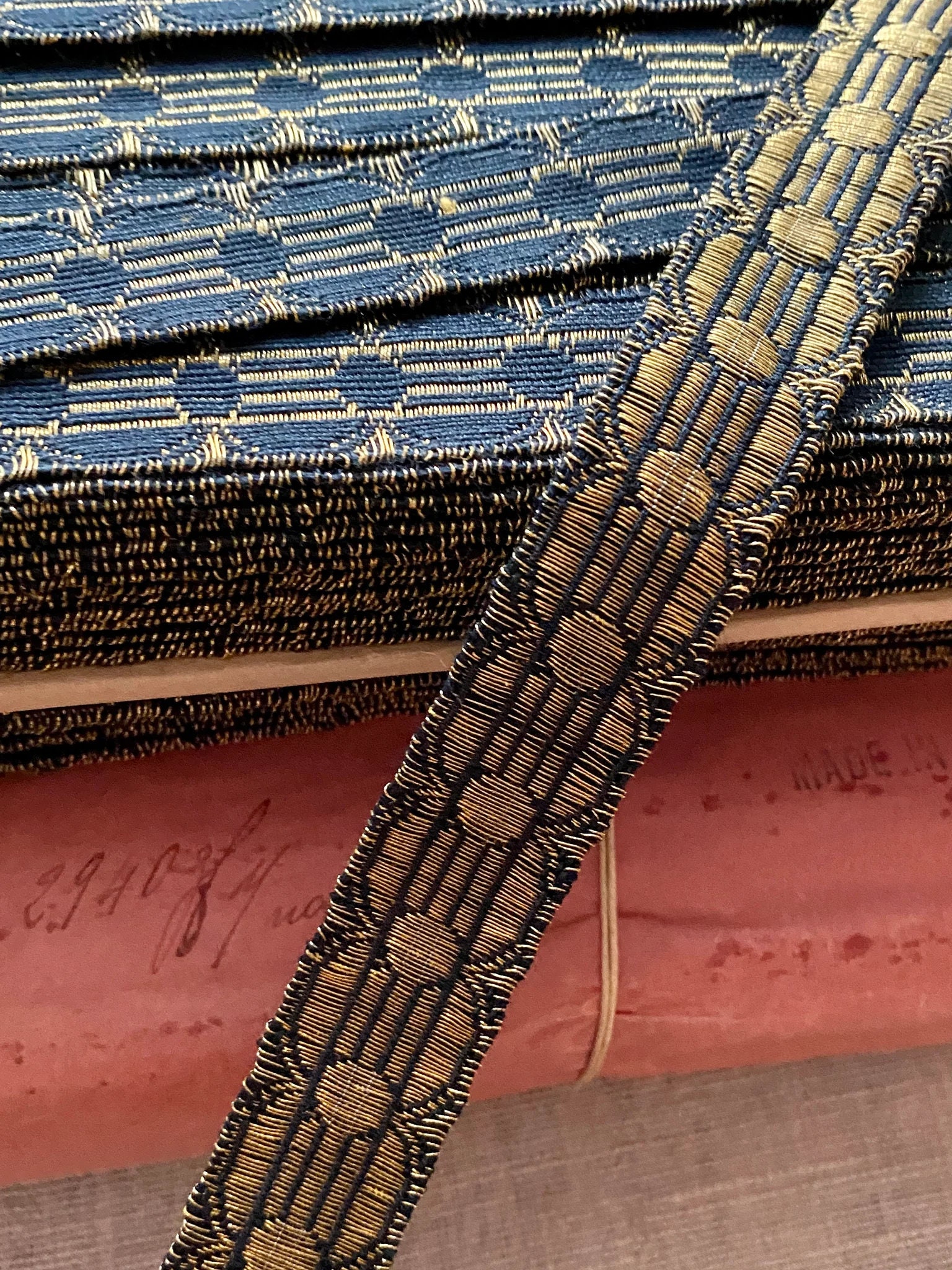 Antique French Gold Metal Trim - Etsy