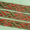 French Brocade Vintage Ribbon With Embossed Roses - Etsy
