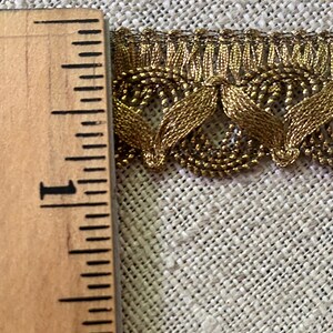Vintage Gold Metal Trim - Etsy
