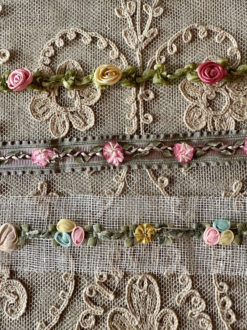 Antique French Hand Made Rococo Trim Three Different - Etsy