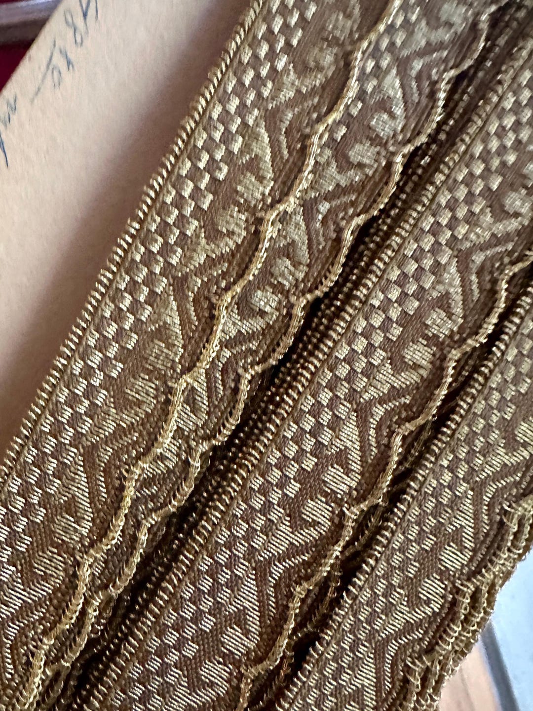 Antique Gold Metal Scalloped Trim - Etsy