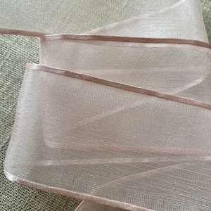 Mokuba Organdy Ribbon With Satin Edges - Etsy