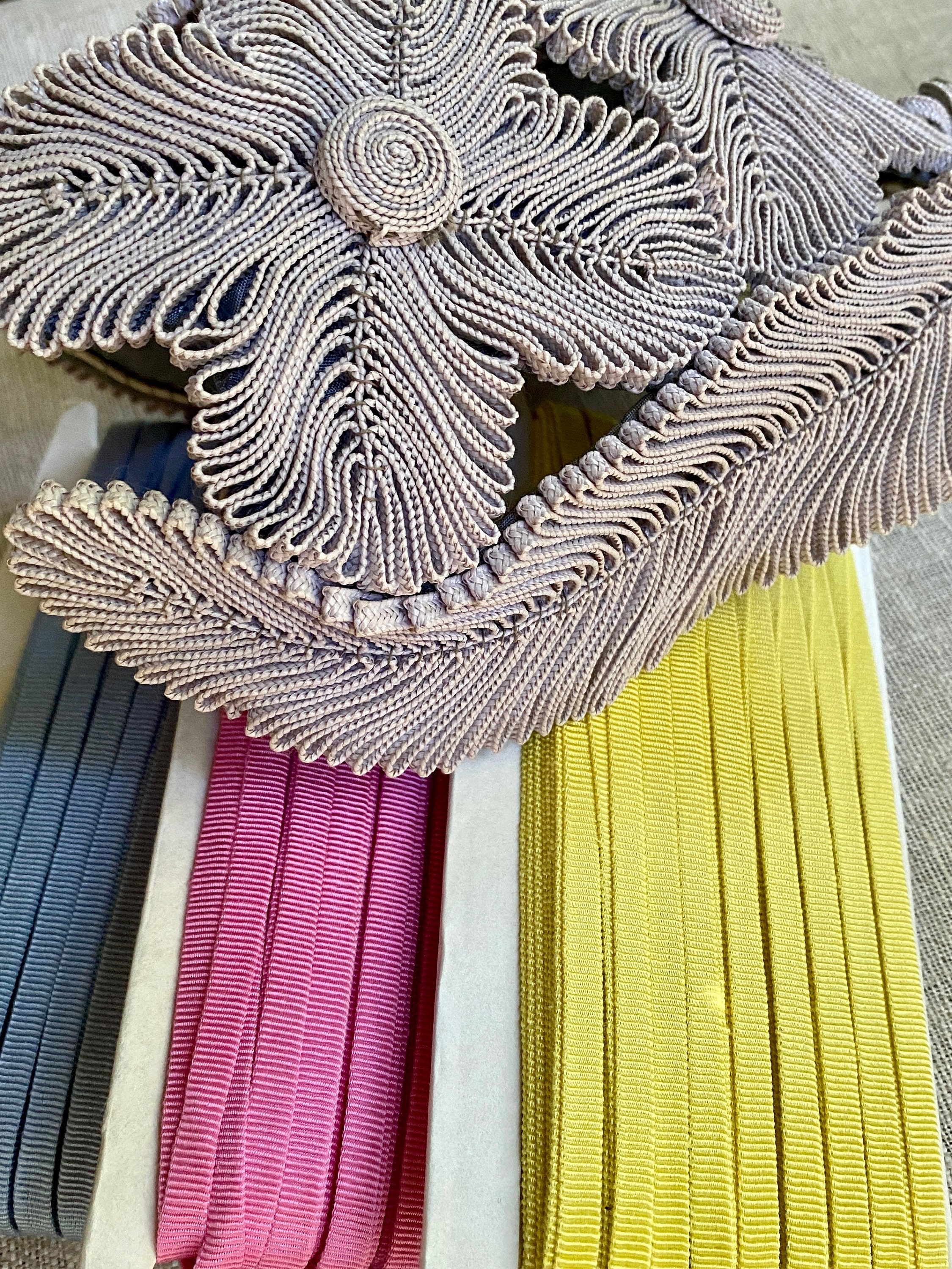 Vintage French Grosgrain Millinery Trim for Hats - Etsy