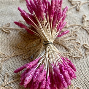 Vintage Mid Century Glass Ballotini Stamens - Etsy