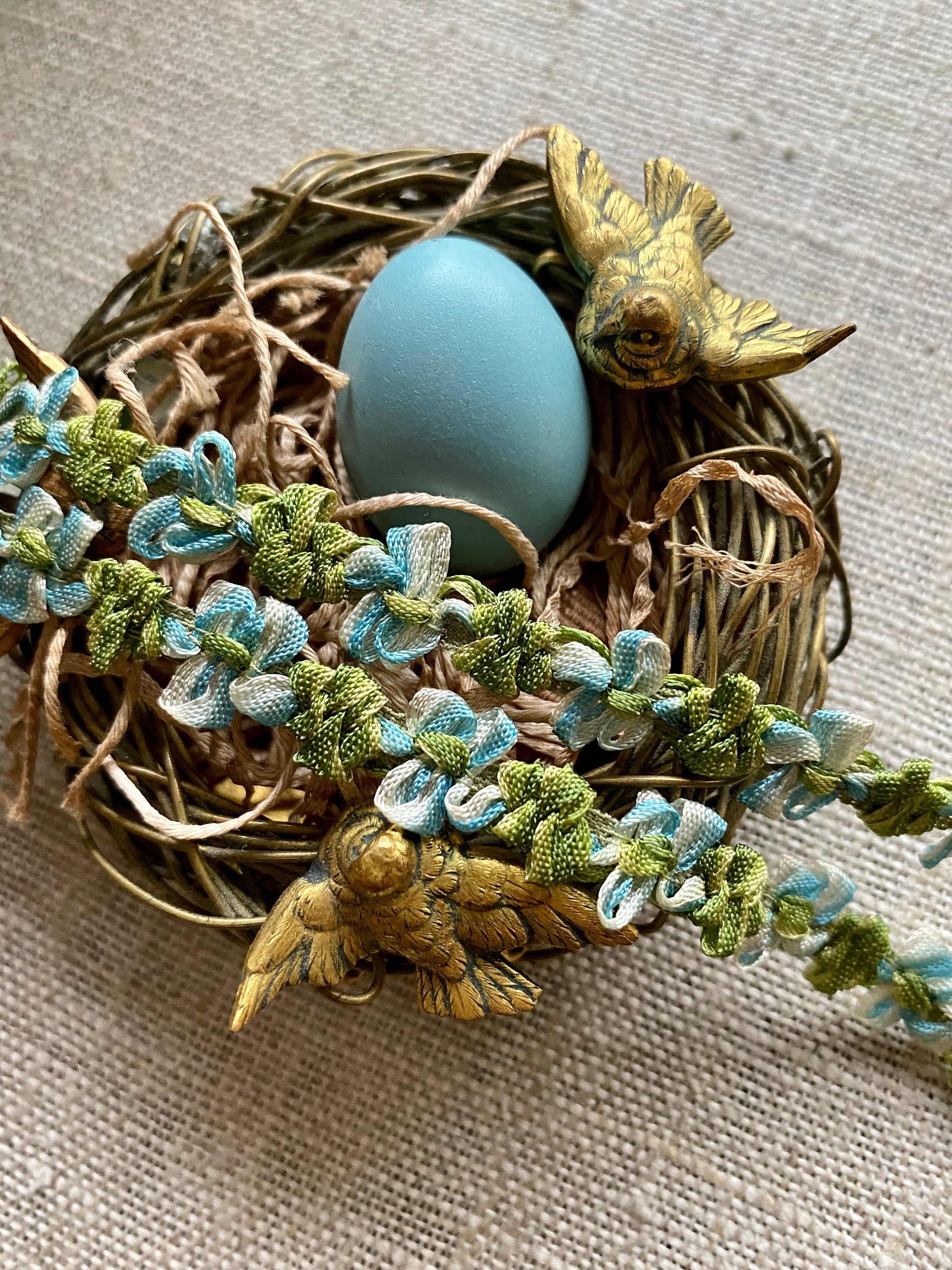 French Rococo Flower Antique Trim - Etsy