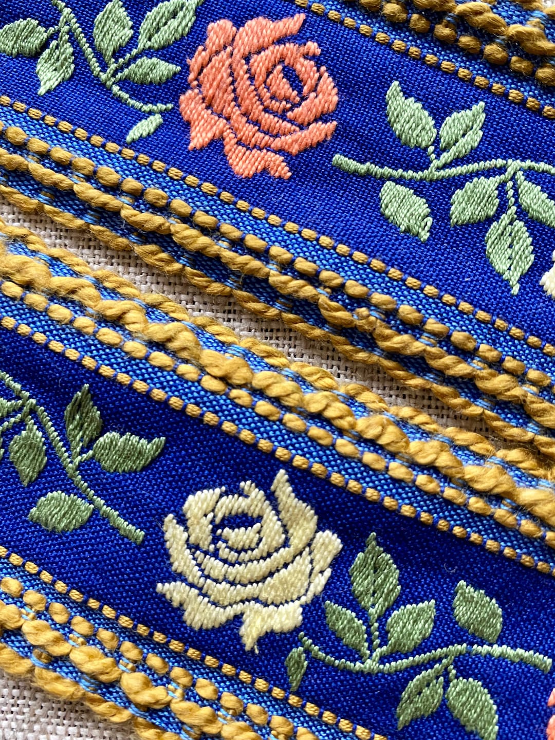 Vintage Roses Ribbon Trim - Etsy