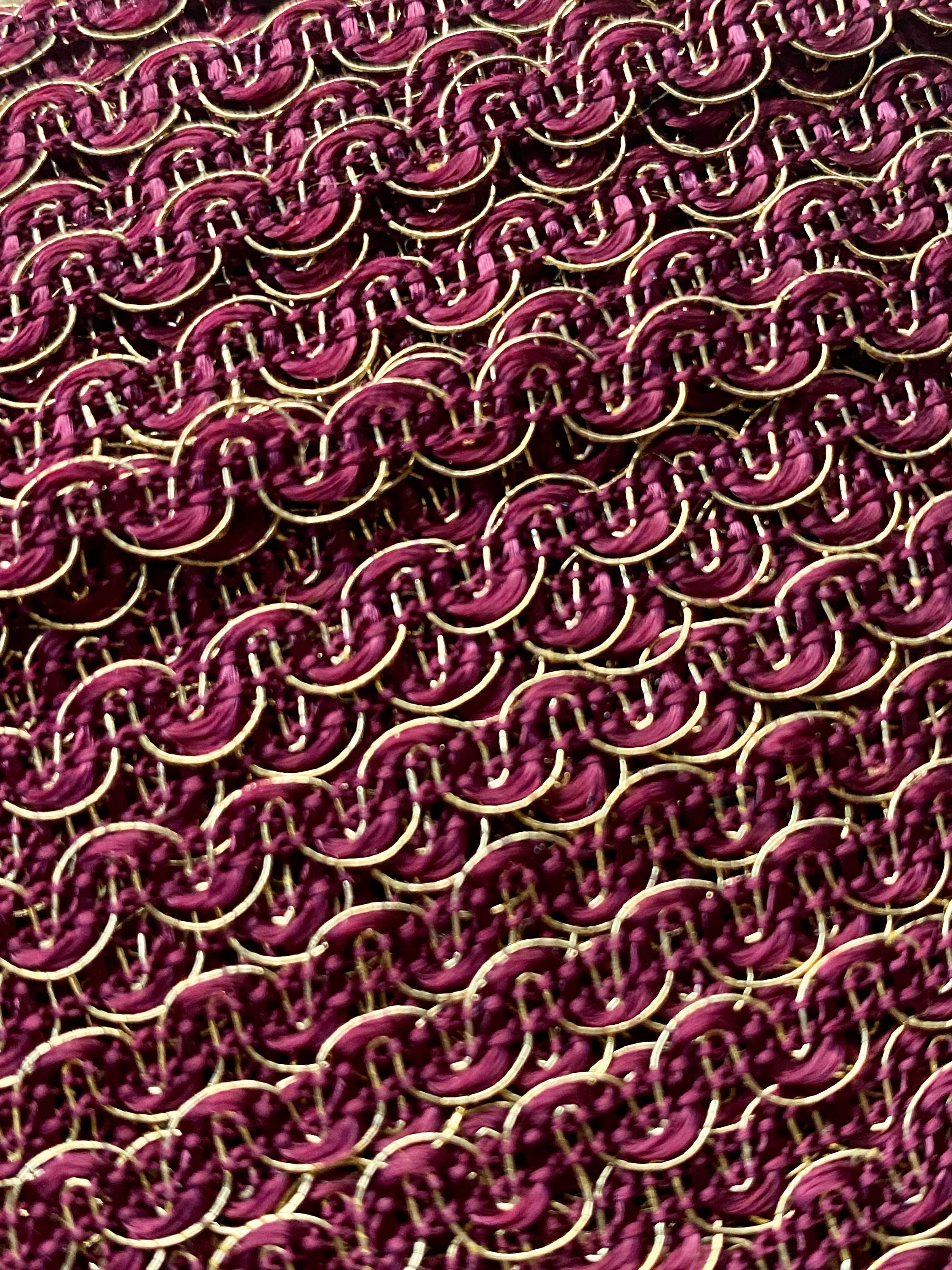 Antique French Gold Metal & Floss Trim - Etsy