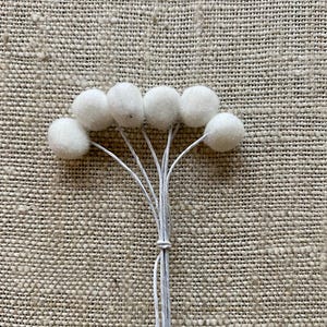 Vintage Spun Cotton Buds for Ribbon Work - Etsy