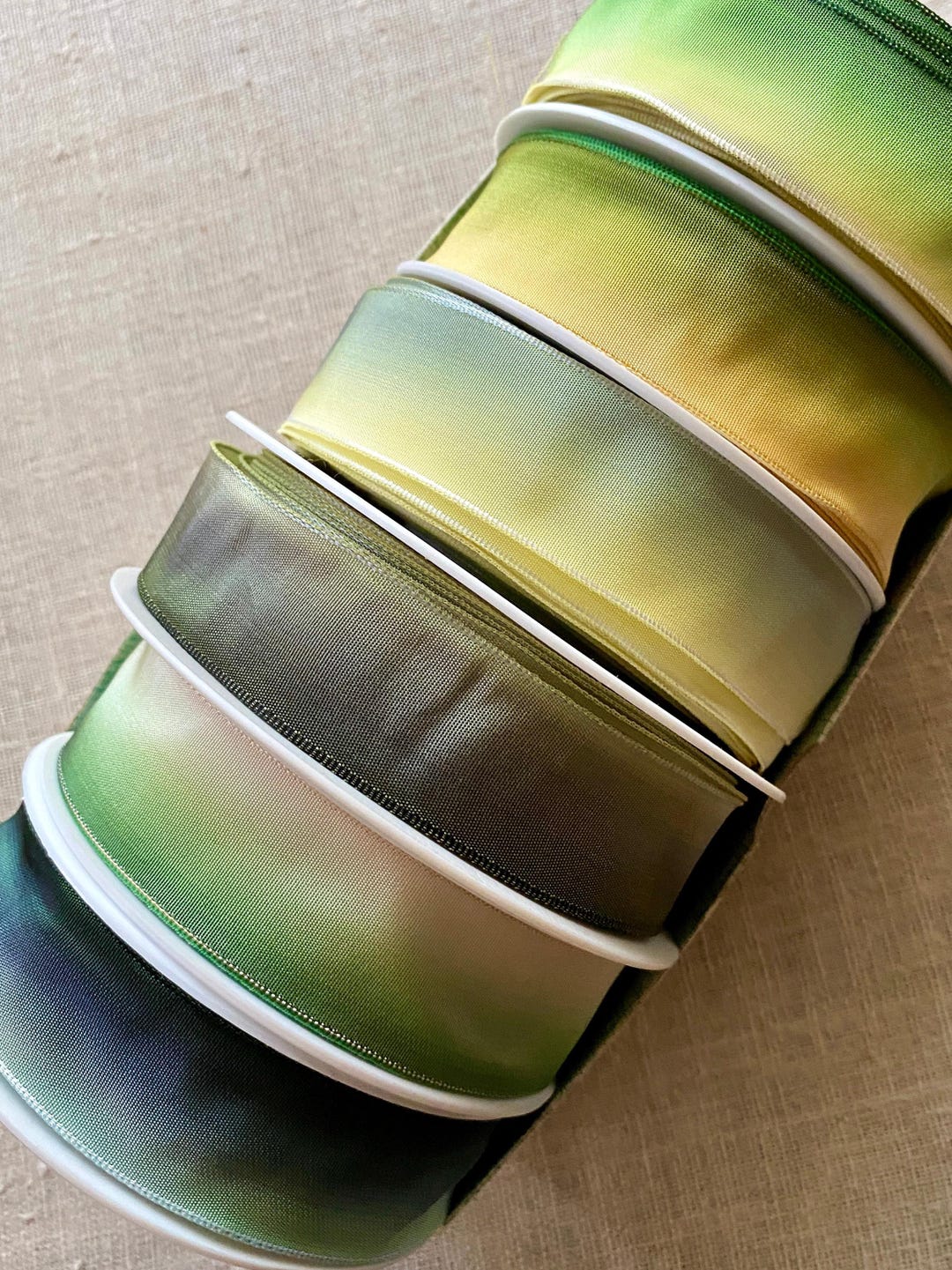 French Ombre Wired Ribbons for Ribbon Work - Etsy