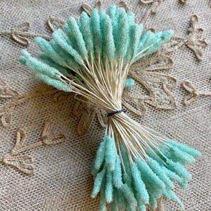 Vintage Mid Century Glass Ballotini Stamens - Etsy