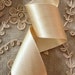 Double Faced Silk Satin Ribbon Ecru - Etsy