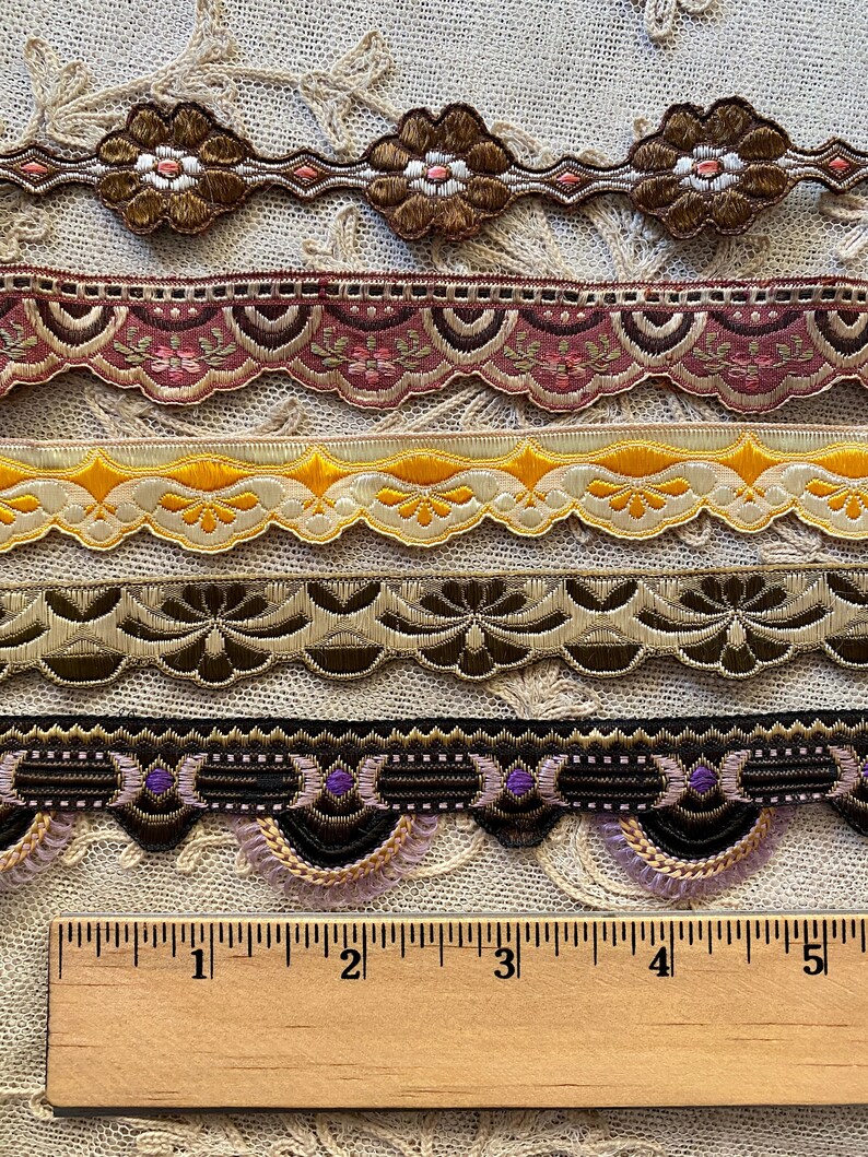 Woven French Antique Trims - Etsy