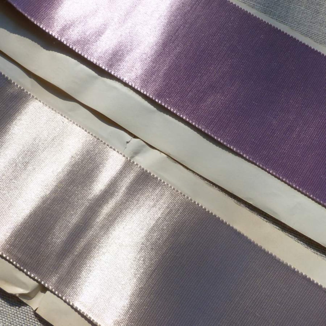 Satin Faille Back Vintage Ribbon Belting - Etsy