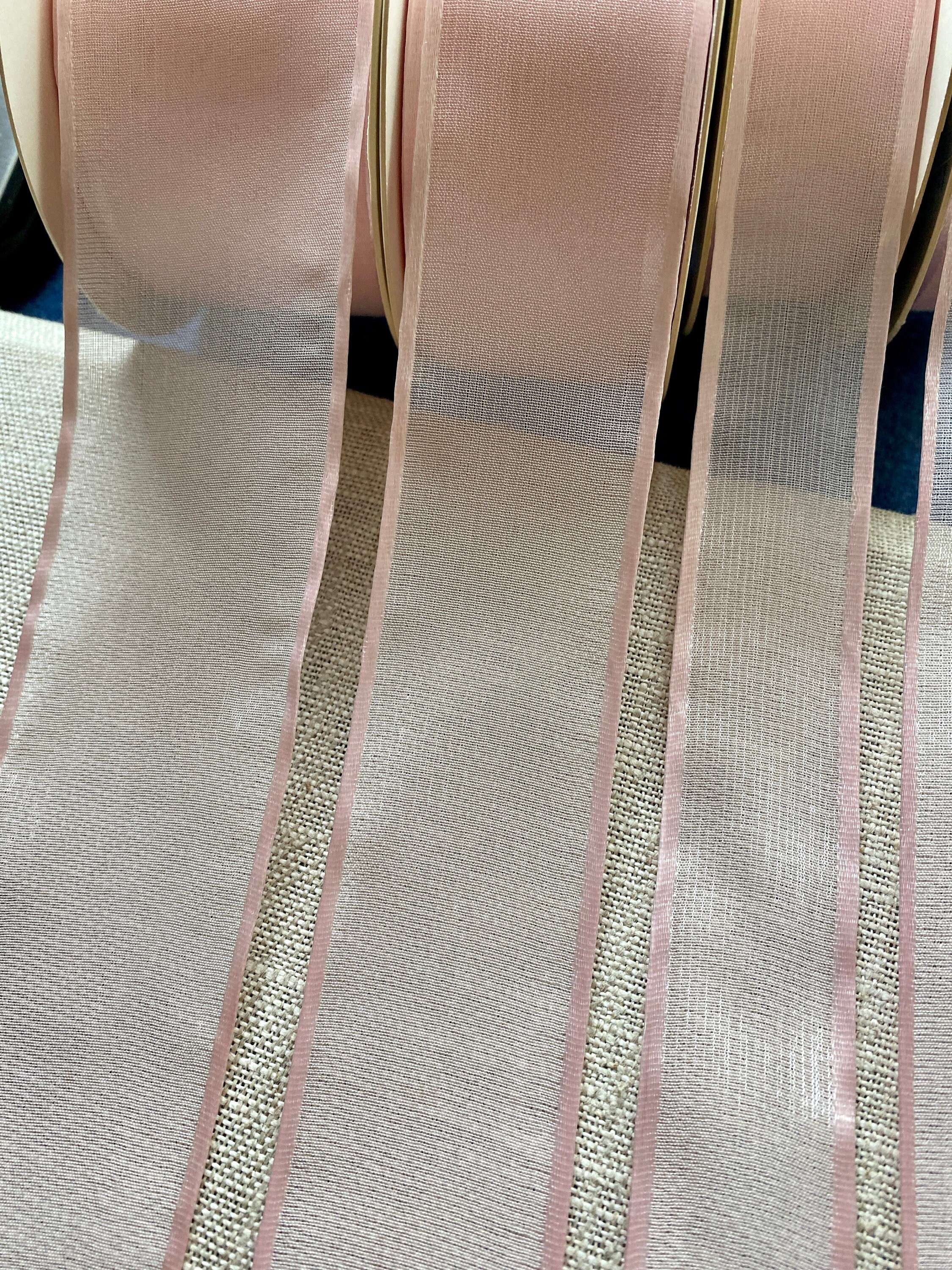 Mokuba Organdy Ribbon With Satin Edges - Etsy