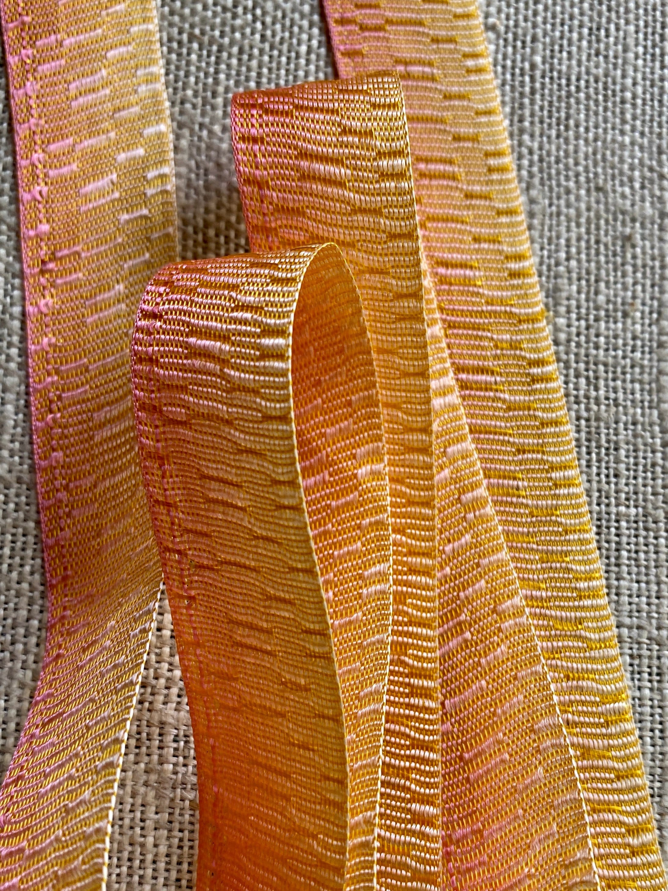Antique French Textured Ombre Ribbon - Etsy