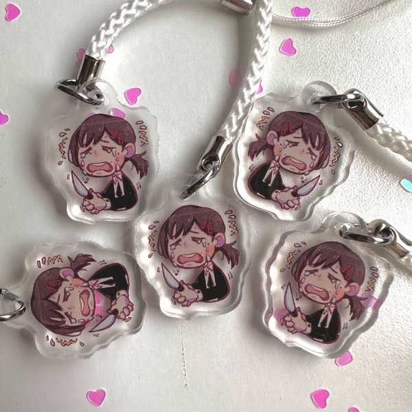 Chainsaw Man Kobeni Keychain - Etsy