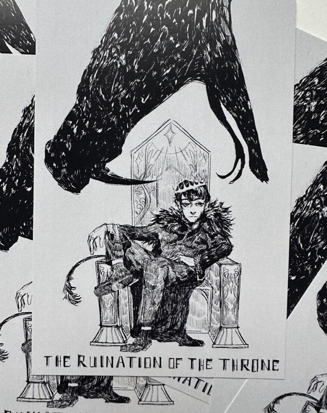 Cardan Greenbriar the Cruel Prince Postcard Print - Etsy