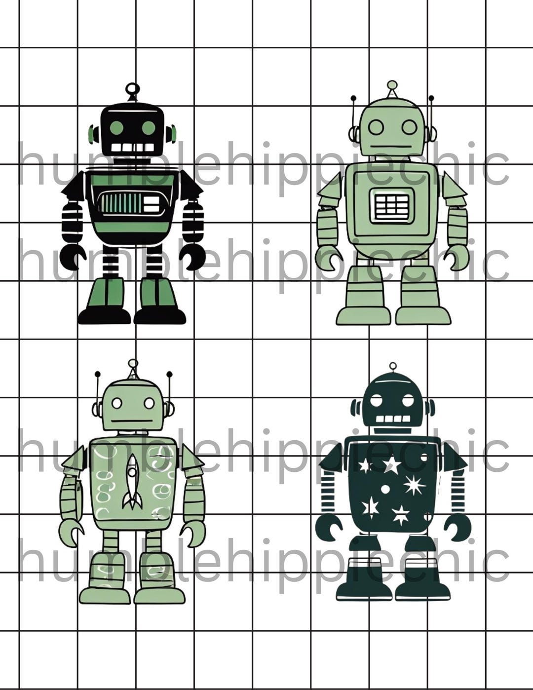 Retro Robot PNG, Retro Space Theme, Vintage Space Graphics, Retro ...