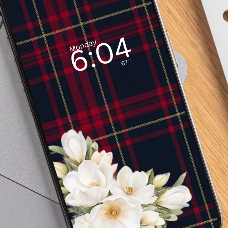 Ralph Lauren Christmas, iPhone Android Phone Screen Wallpaper, Magnolia ...