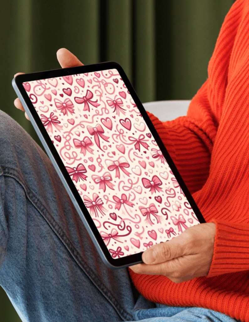 Coquette Digital Paper Pack, PDF, Eco-friendly Crafting, Digital ...