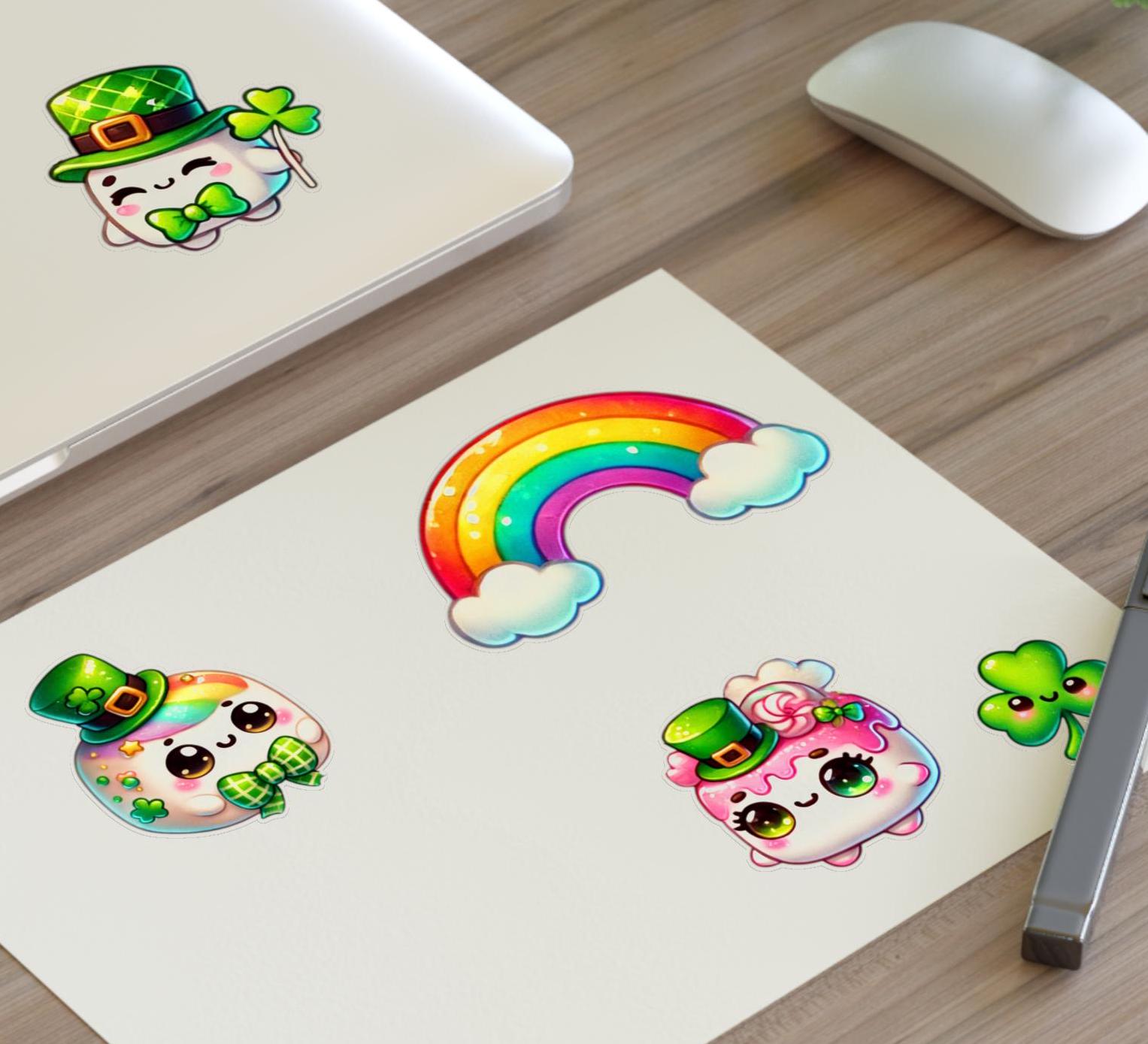 St.patricks Day, Squishmallow Clipart PNG Bundle, Candy Grams, Kawaii ...