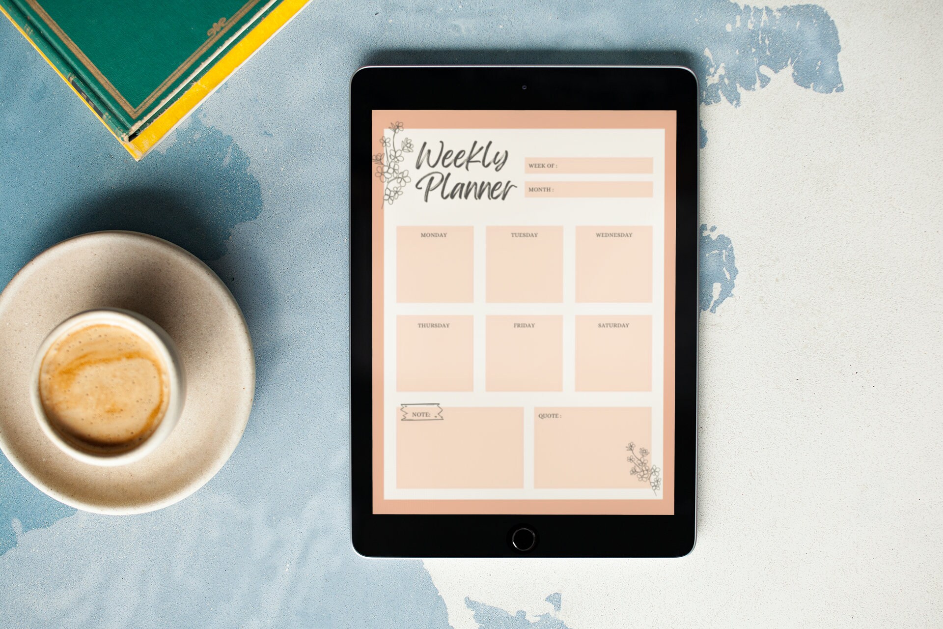 Weekly Planner Printable Planner Digital Planner Instant Download ...